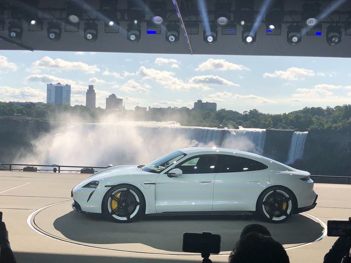 Porsche unveils Taycan electric car: up to 280 miles of range and as ...