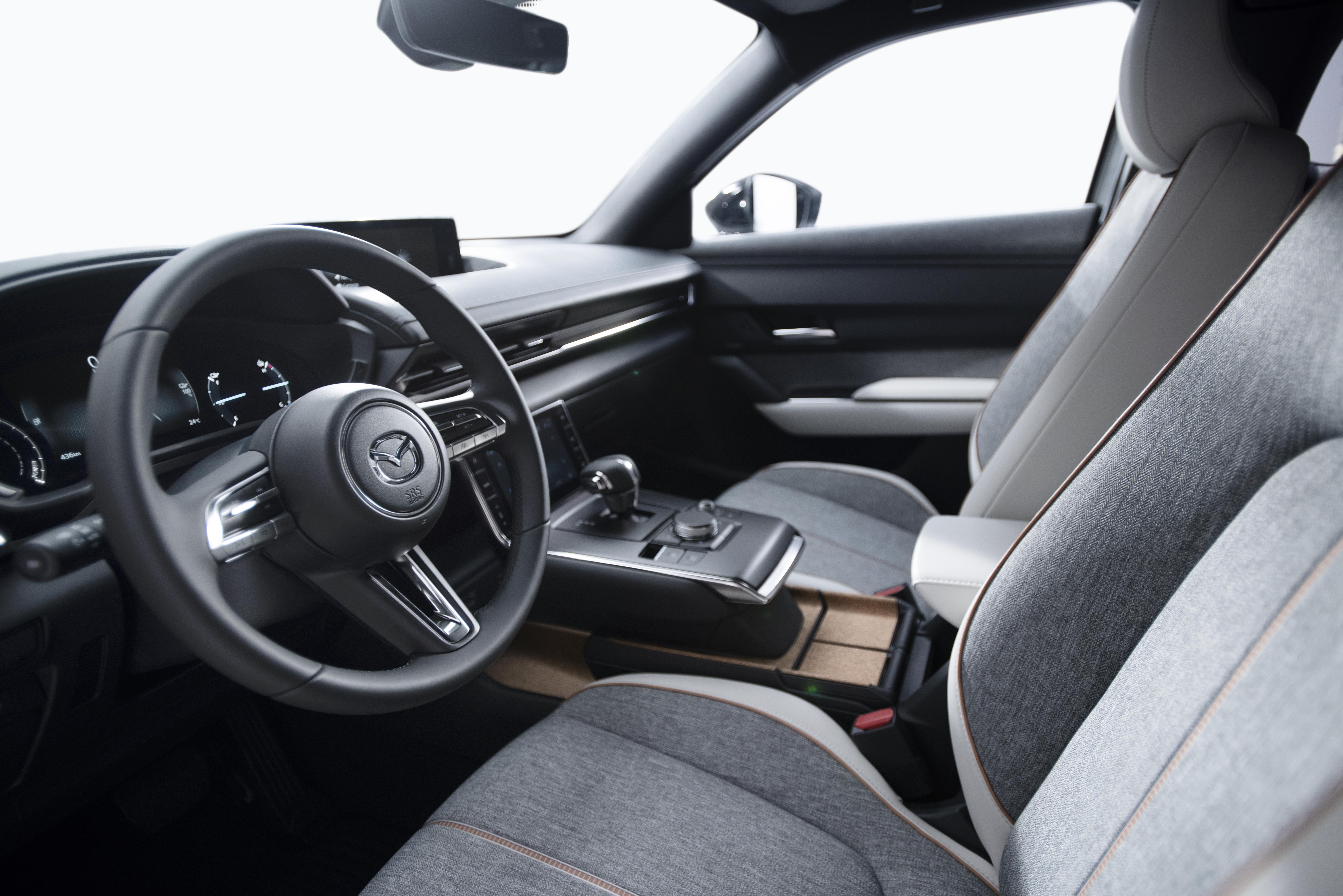 Mazda unveils their first EV, the MX-30; EU orders open now, delivery ...