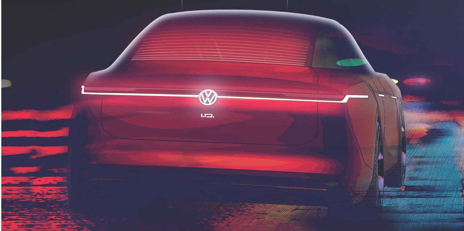 VW teases a new ID electric concept to be unveiled in the US | Electrek