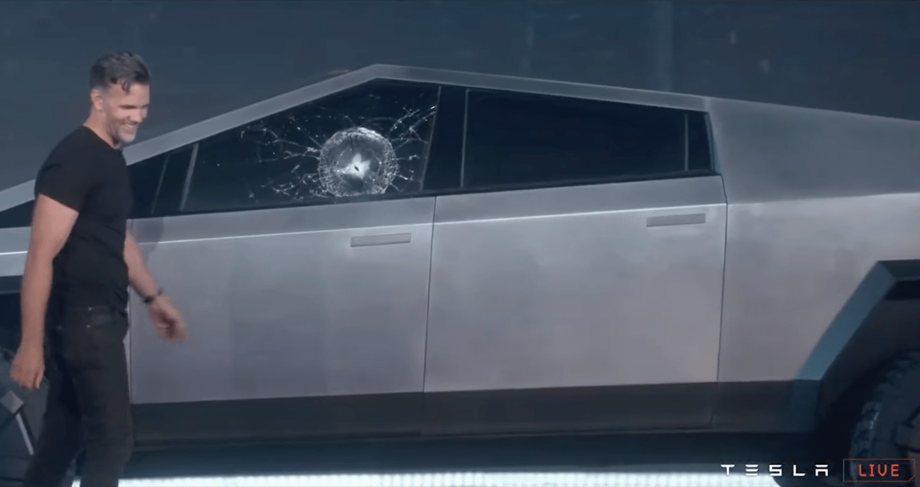 Tesla obtains patent for Cybertruck's novel windshield | Electrek