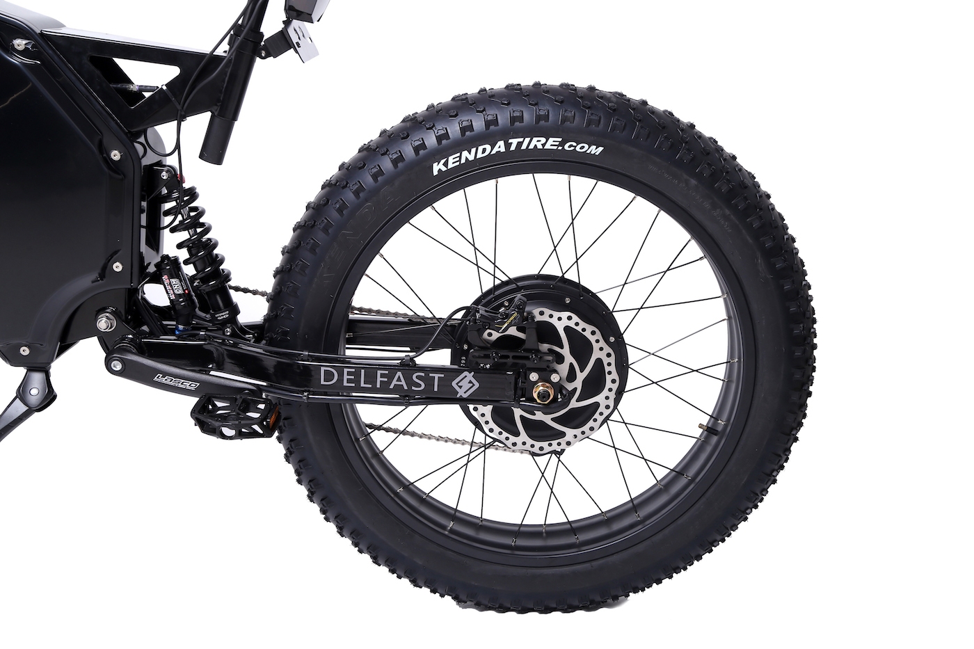 Delfast Offroad is a new 50 MPH electric fat tire bike with 100+ mile range