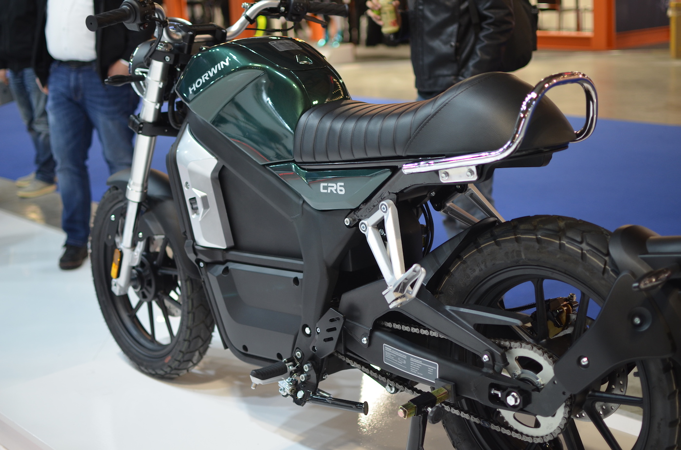 Horwin CR6 Pro 65 MPH electric motorcycle launched at EICMA