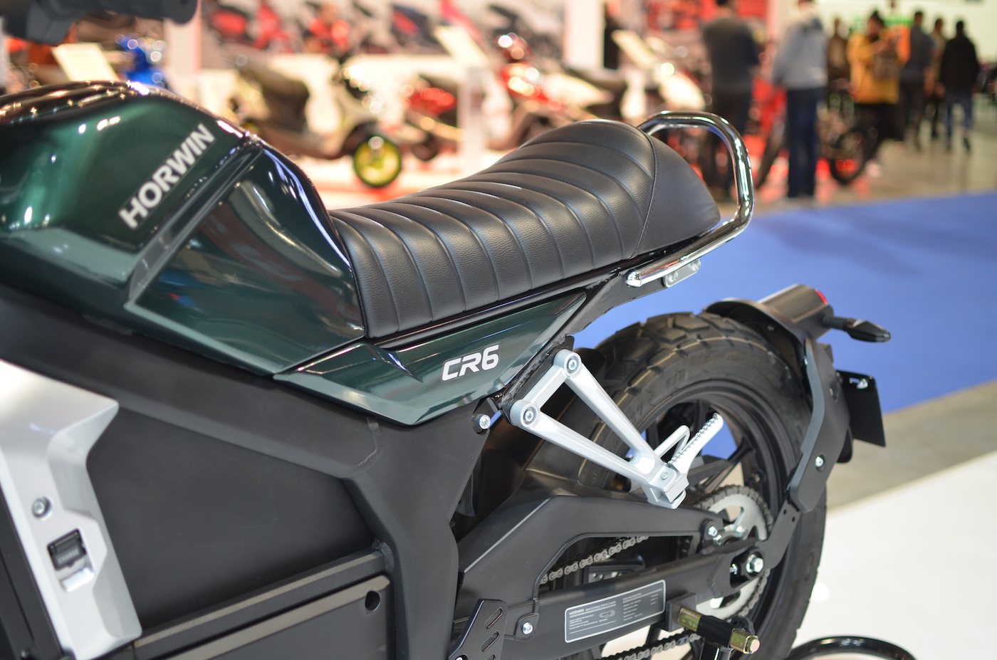 Horwin CR6 Pro 65 MPH electric motorcycle launched at EICMA