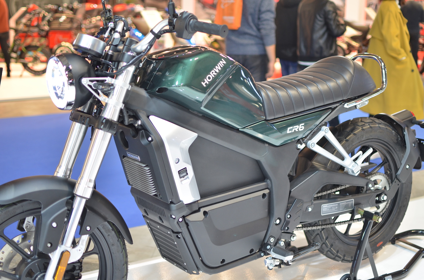 Horwin CR6 Pro 65 MPH electric motorcycle launched at EICMA