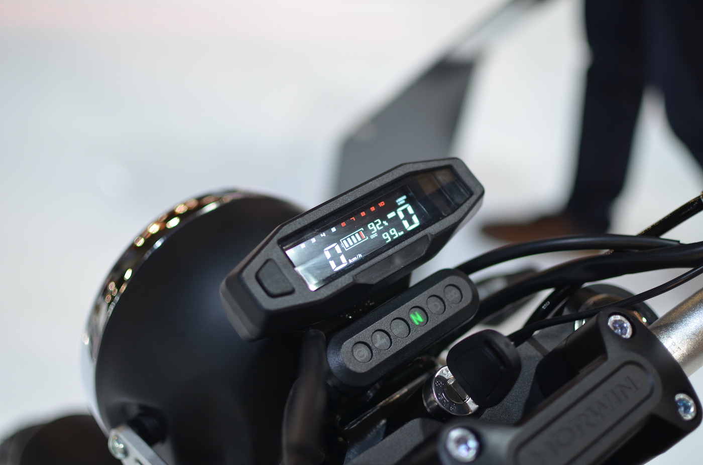 Horwin CR6 Pro 65 MPH electric motorcycle launched at EICMA