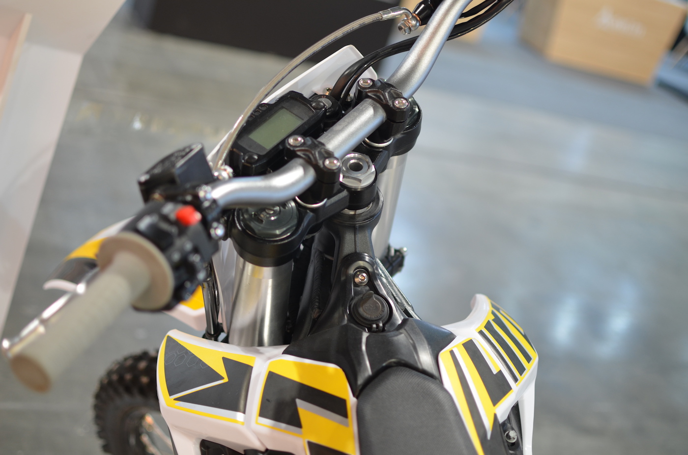 Sur Ron Storm Bee 68 MPH electric motorcycle shown at EICMA 2019