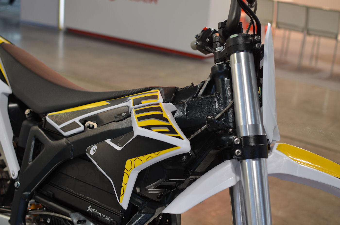 Sur Ron Storm Bee 68 MPH electric motorcycle shown at EICMA 2019