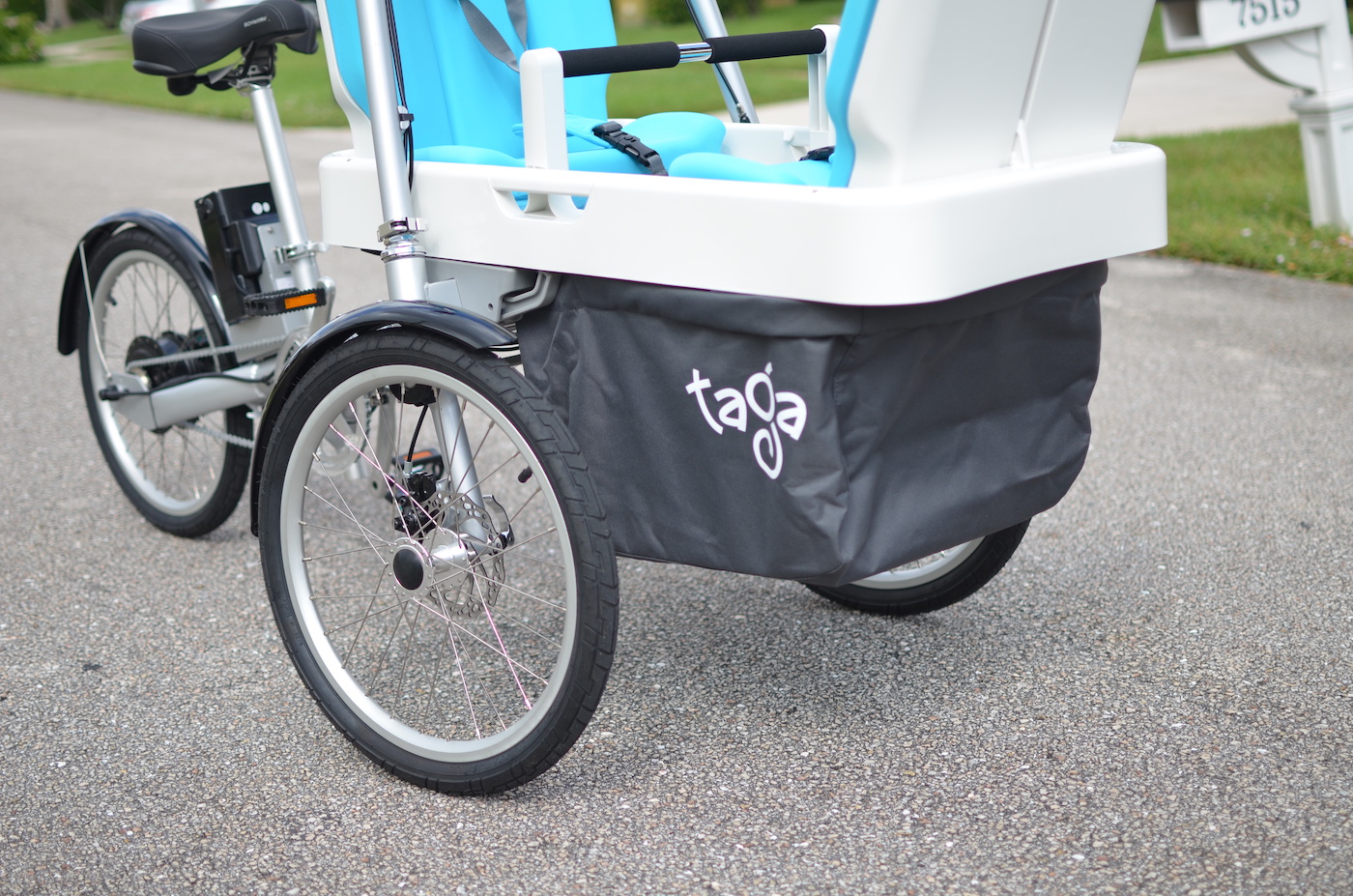 Taga Family Electric Cargo Bike is ultimate kid-carrying electric bicycle