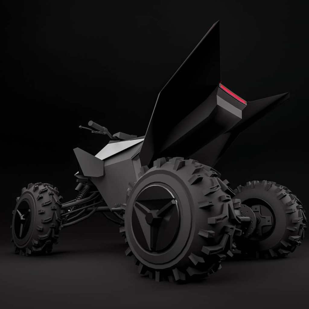 Watch Tesla electric ATV prototype silently crawl in rare footage ...