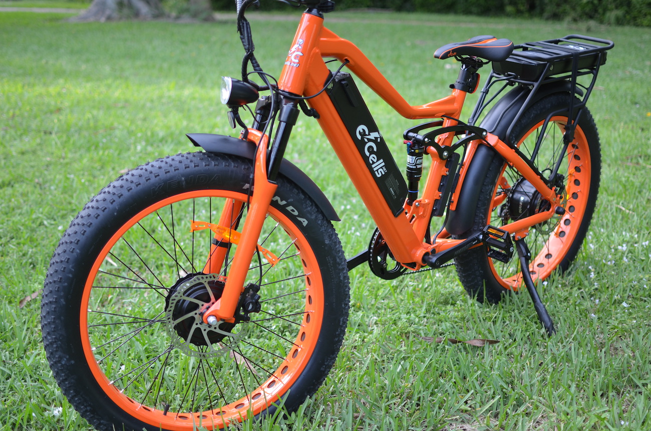 Review: 32 mph Super Monarch AWD full suspension dual battery e-bike ...