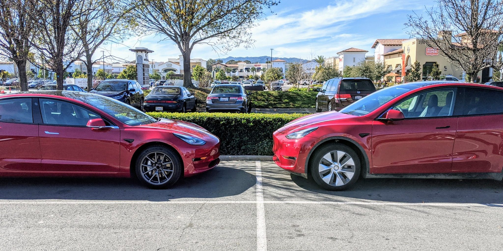 Another Tesla Model Y Size Comparison Shows Higher Ride Height Easier Another Tesla Model Y Size Comparison Shows Higher Ride Height Easier