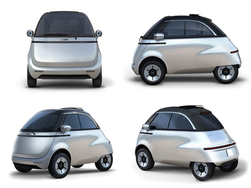 Which is cuter, the Microlino electric bubble car or its electric ...