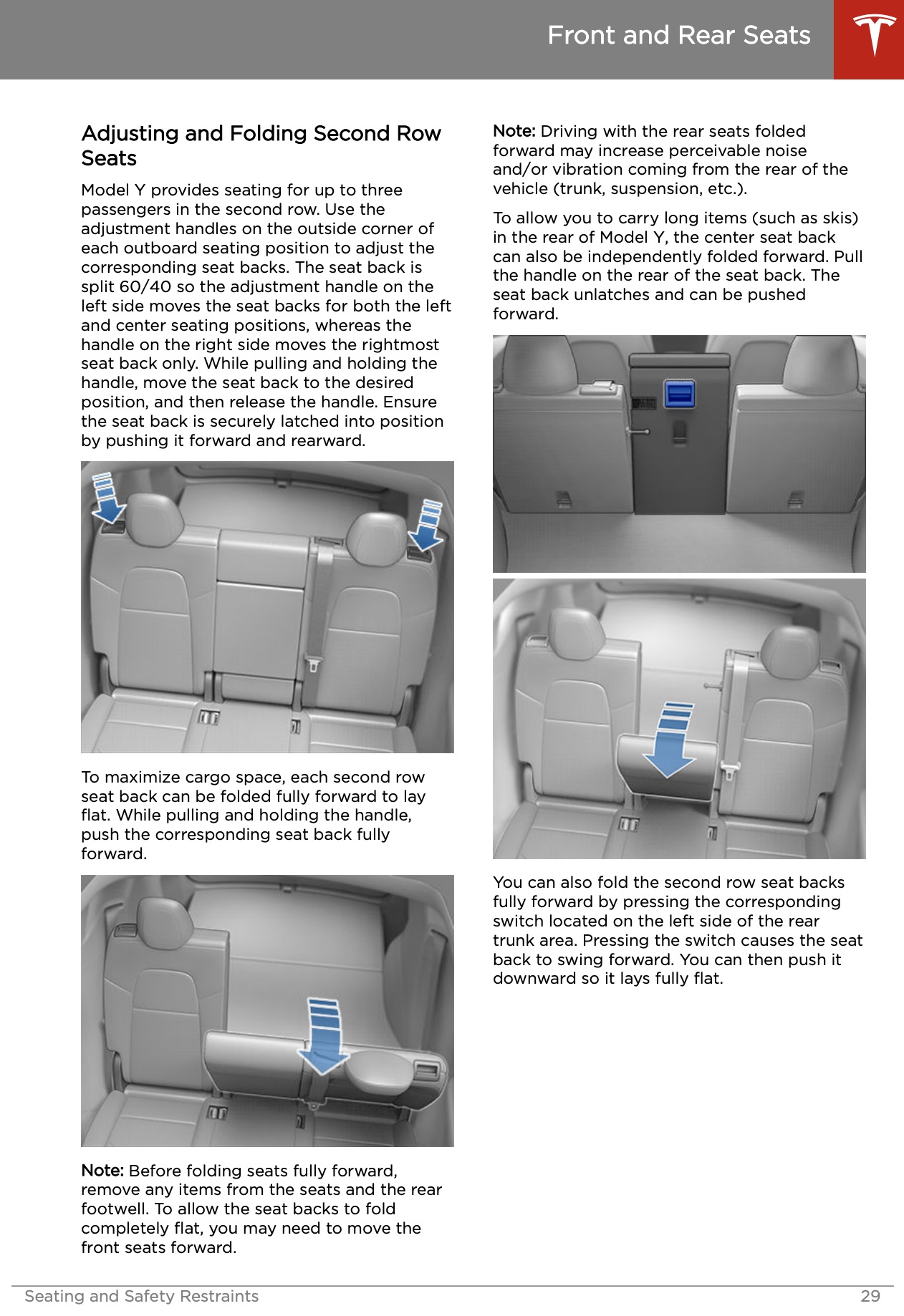 Tesla releases video showing Model Y's awesome trunk cargo system and ...