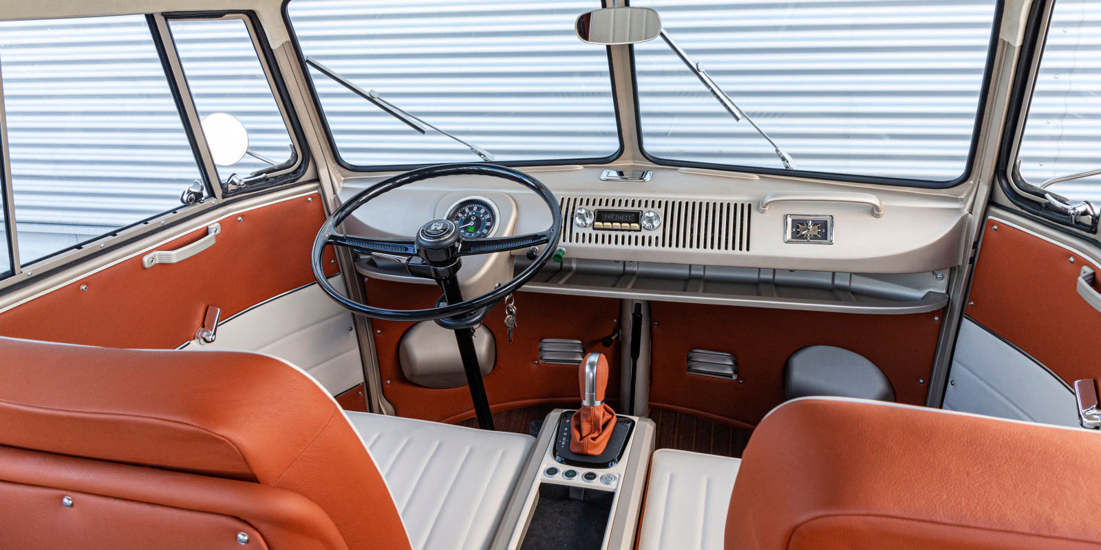 VW and eClassics unveil e-BULLI converted electric van, available for ...