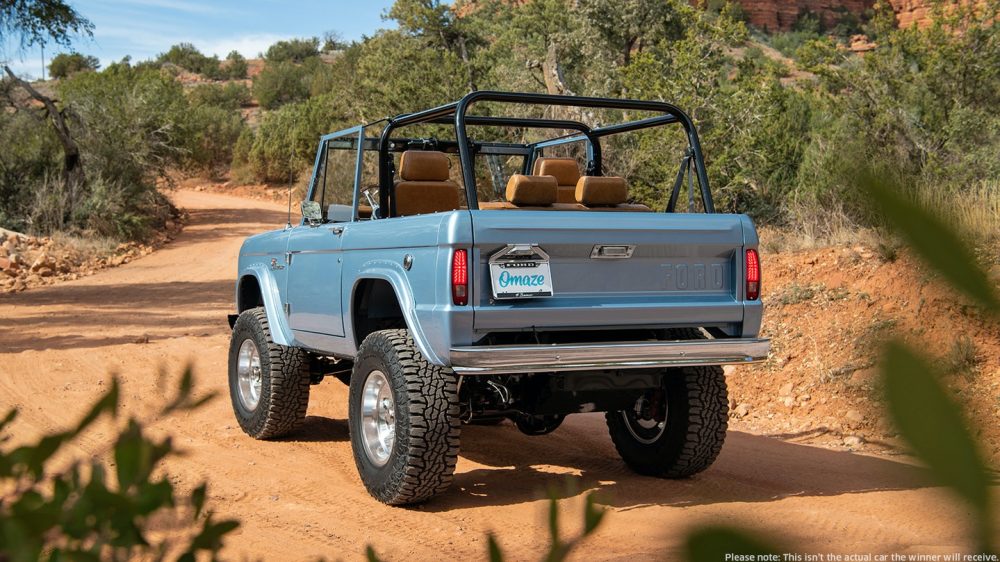 Electric Ford Bronco with Tesla batteries worth $300K is up for grabs ...