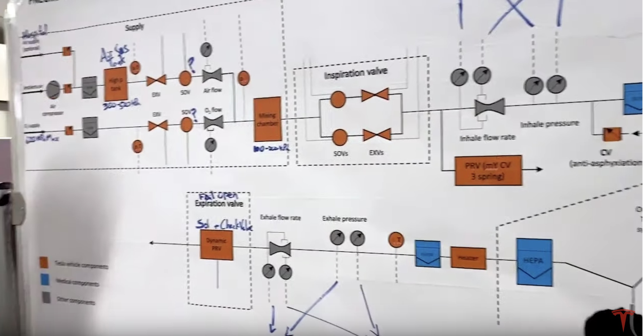 Tesla releases first video of its ventilator made out of car parts ...