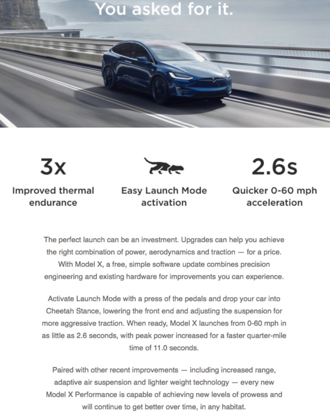 Tesla claims 3x improved thermal endurance in Model S/X performance ...