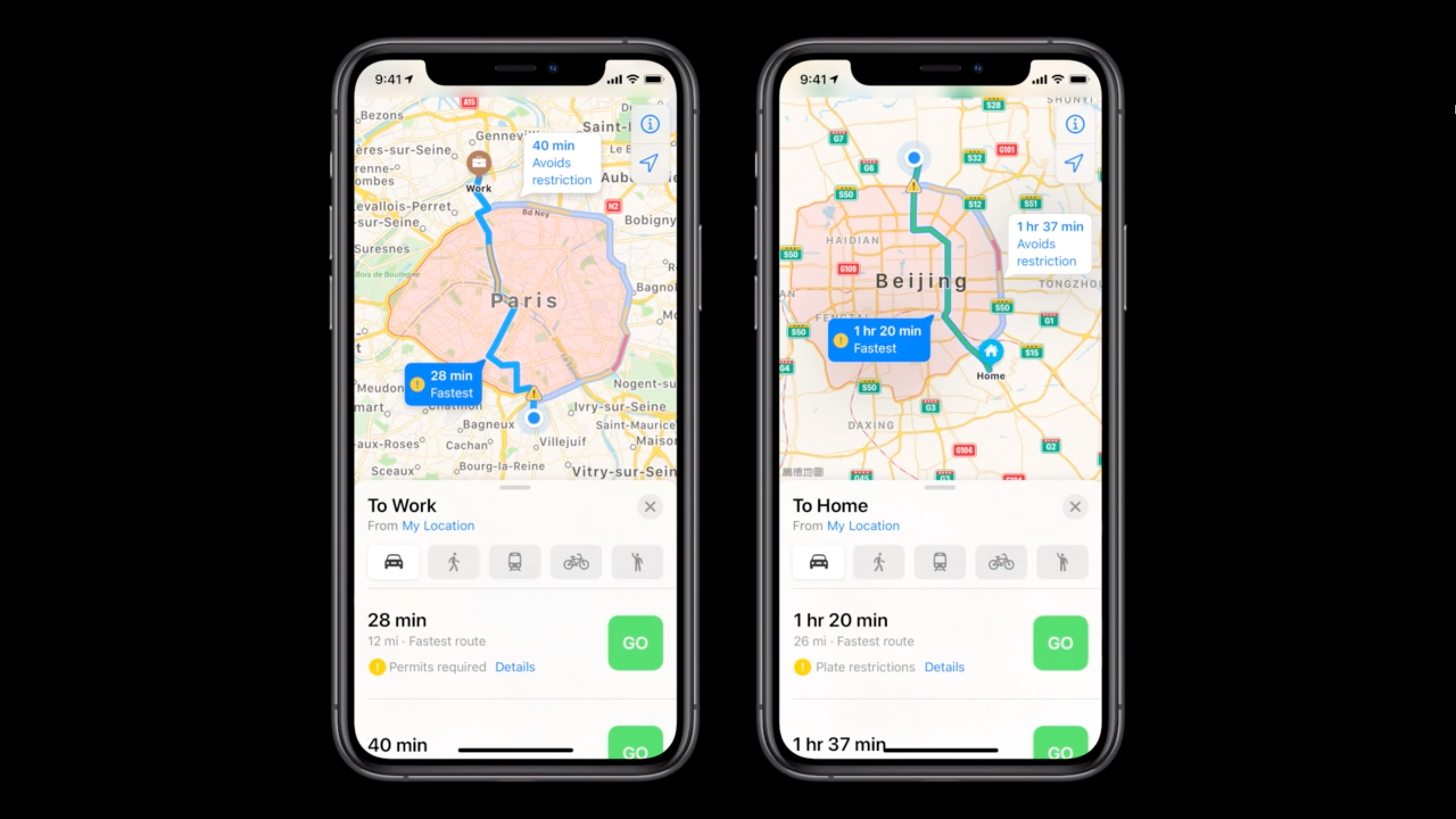Apple adds electric car charge routing to Maps in iOS 14 for BMW, Ford ...