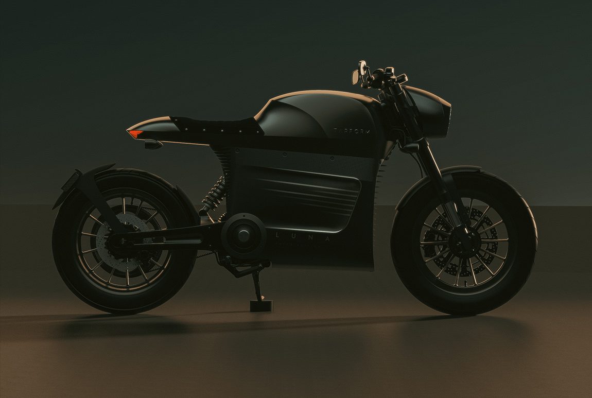 Brooklyn-based 90+ MPH Tarform Luna electric motorcycle launched | Electrek