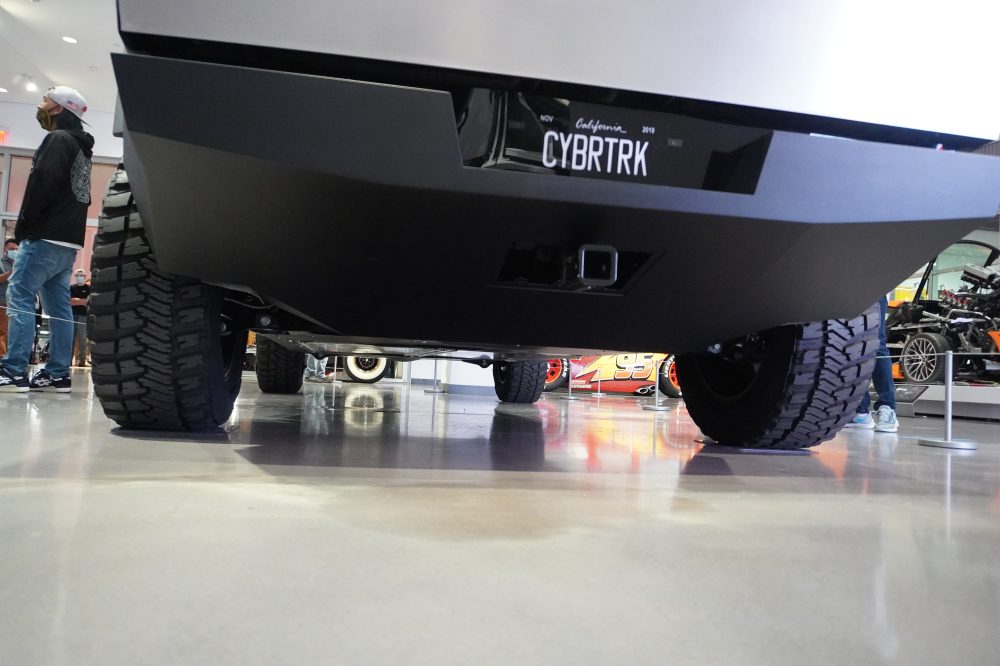 Close look at Tesla Cybertruck prototype in rare public outing - Electrek