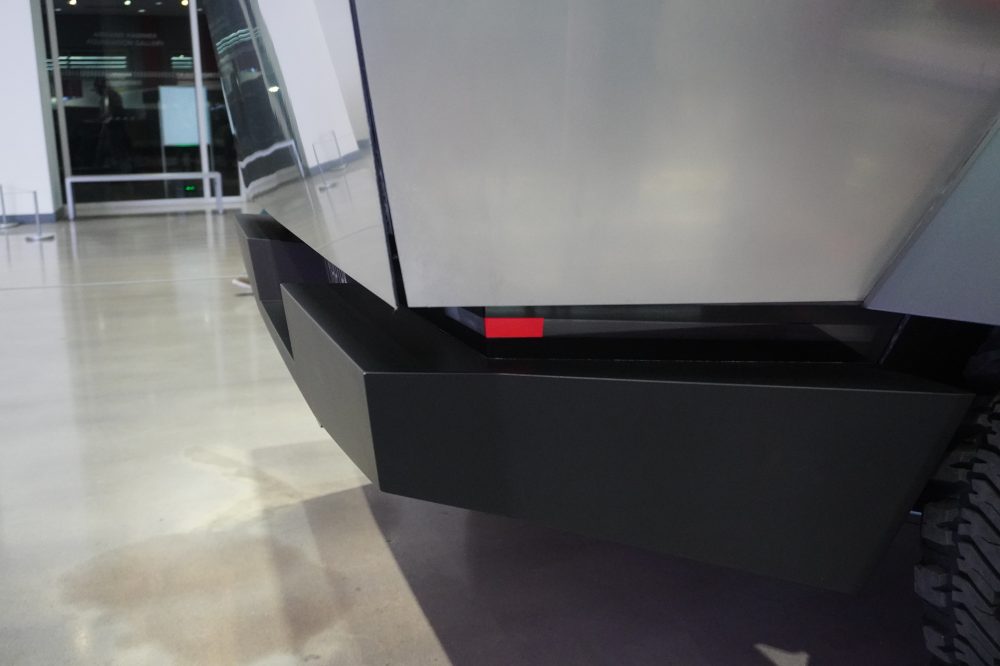 Close look at Tesla Cybertruck prototype in rare public outing - Electrek