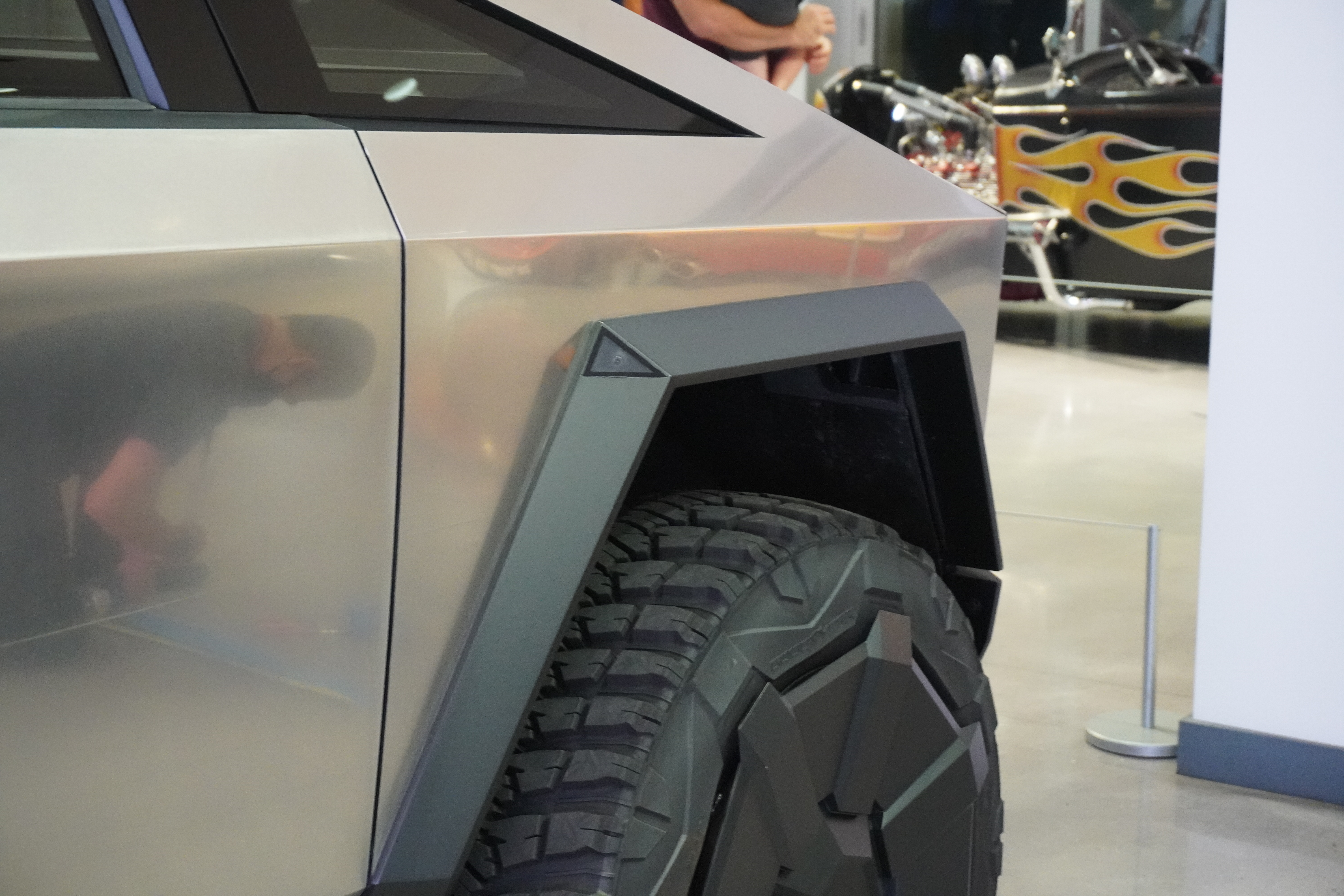 Tesla Cybertruck is equipped with a camera under front bumper | Electrek