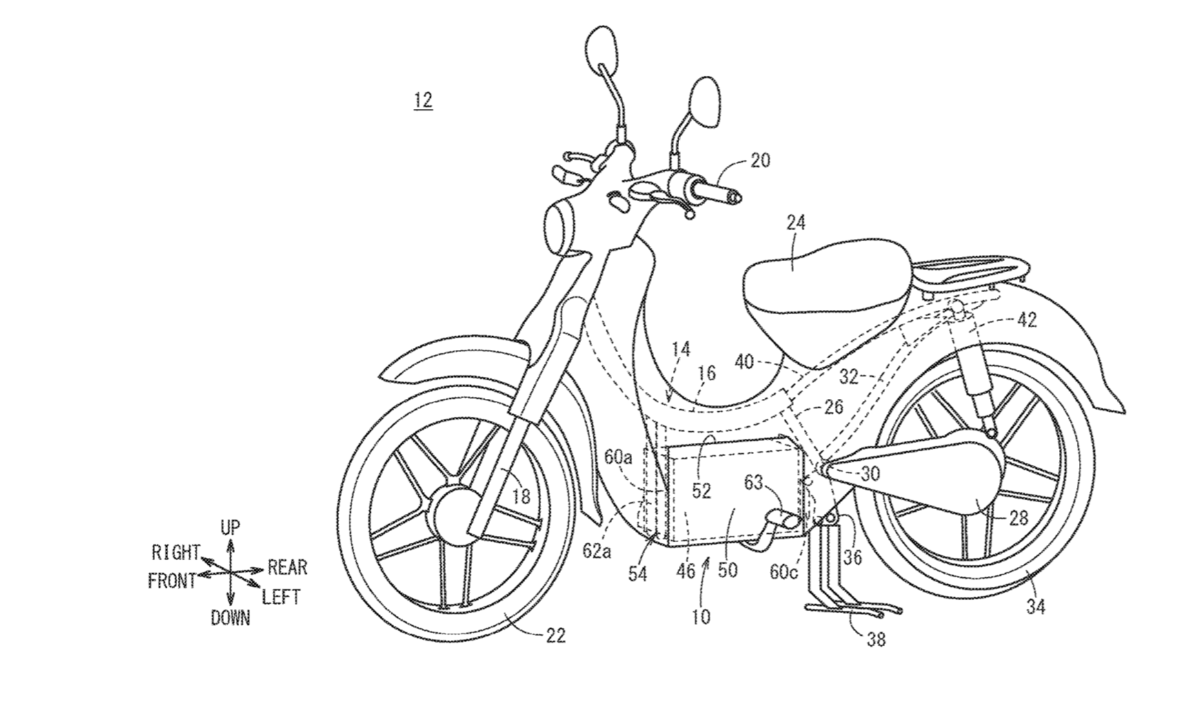 Honda is working on an electric Super Cub, new patent shows progress