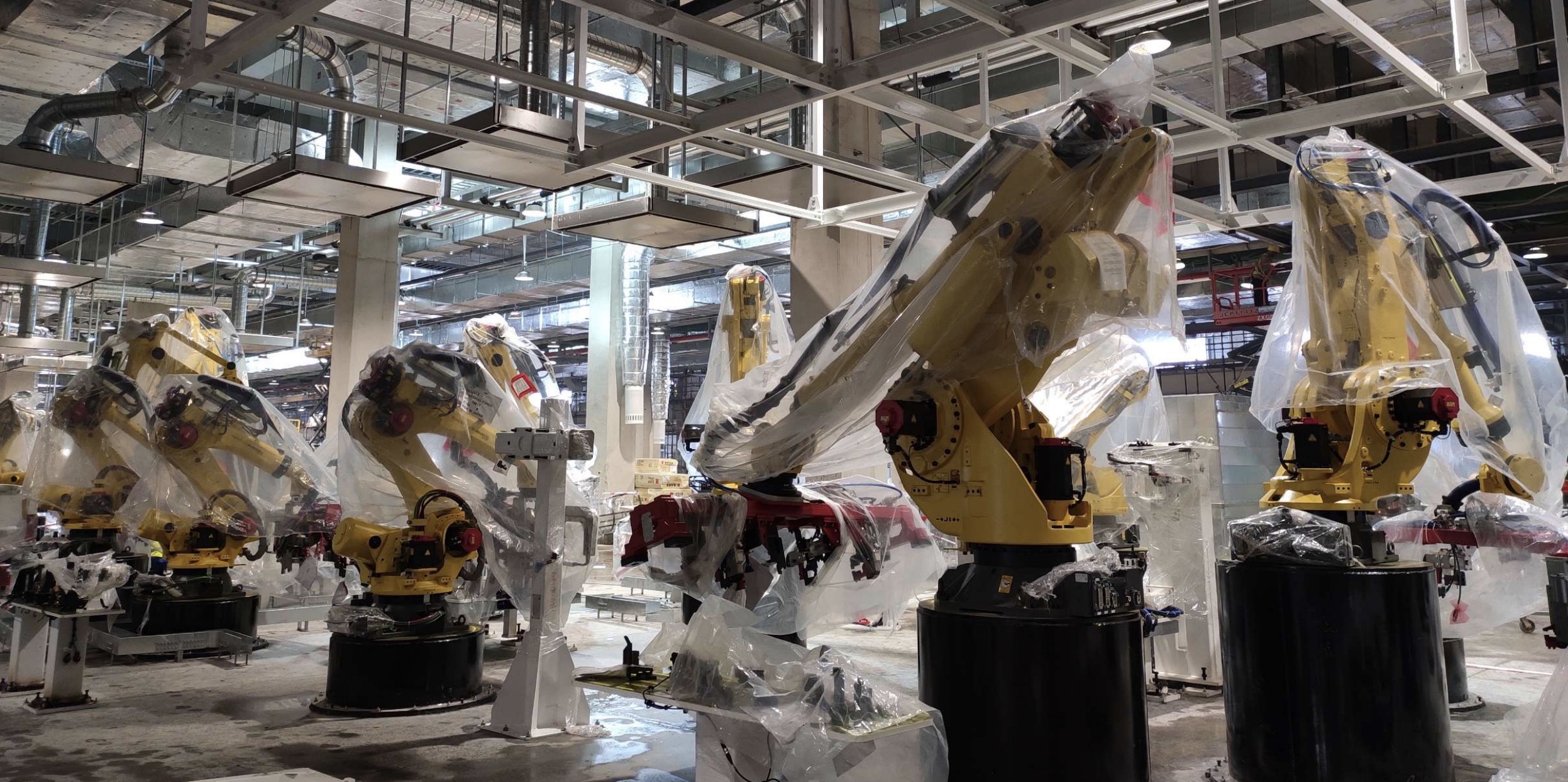 Tesla releases new pictures of Model Y production line at Gigafactory ...