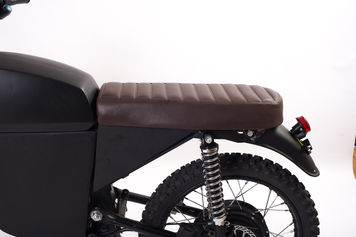 BlackTea Moped offers 50 MPH electric motorbike as cheap as a gas bike