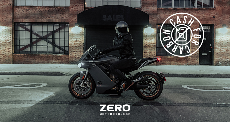 Zero giving an extra $1,500 for anyone who trades-in a gas motorcycle