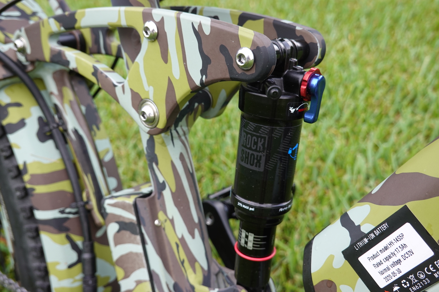 2,200W Super Monarch Crown full suspension e-bike has battery for days