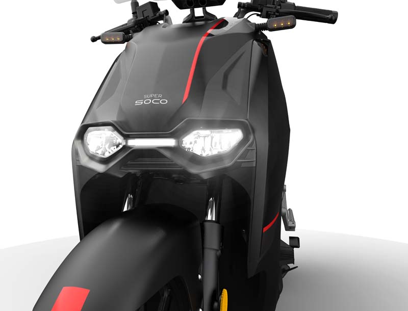The 55 MPH Super Soco CPx electric maxiscooter is hitting the streets ...
