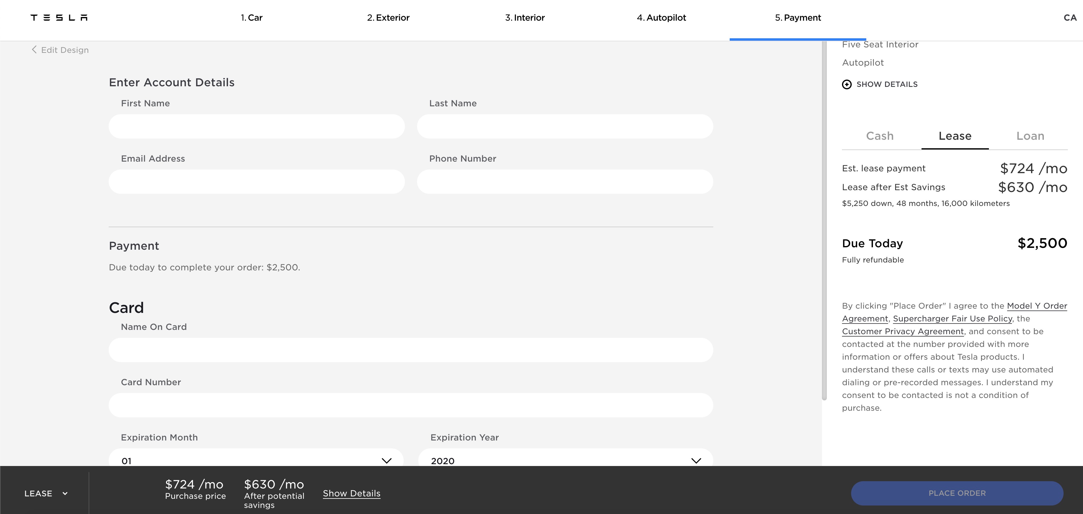 Tesla launches Model 3/Model Y leases in Canada, expands in the market ...