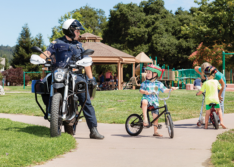 Here is how electric motorcycles are being used by police and the military