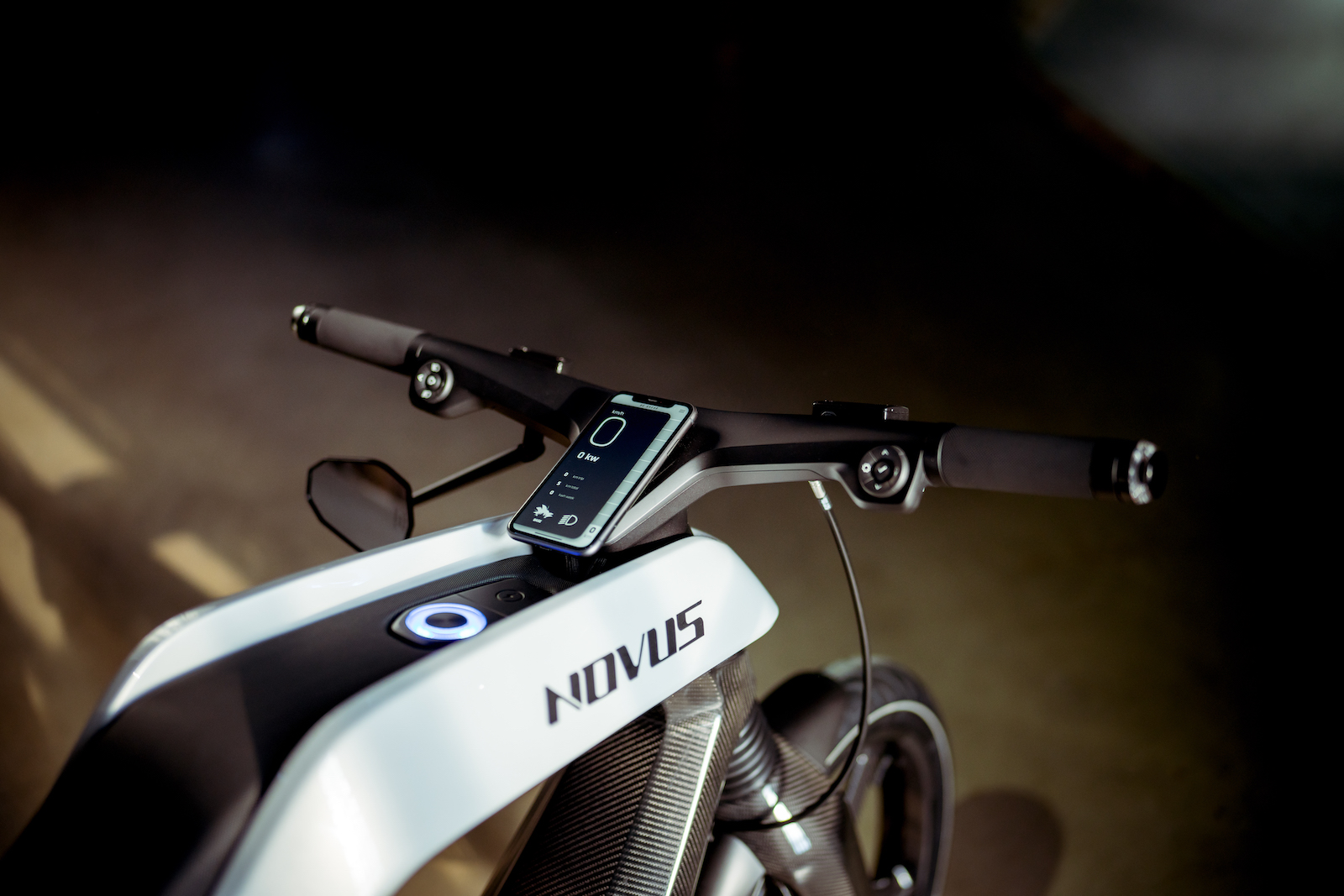 NOVUS electric motorcycle is beautiful yet has a shockingly high price