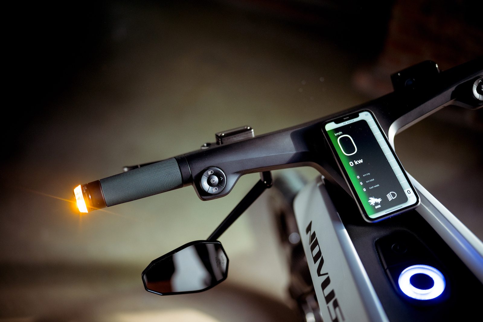 NOVUS electric motorcycle is beautiful yet has a shockingly high price