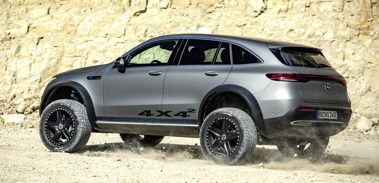 Mercedes Benz Unveils Rugged EQC 4x4 Electric Off road SUV Electrek Mercedes Benz Unveils Rugged EQC 4x4 Electric Off road SUV Electrek