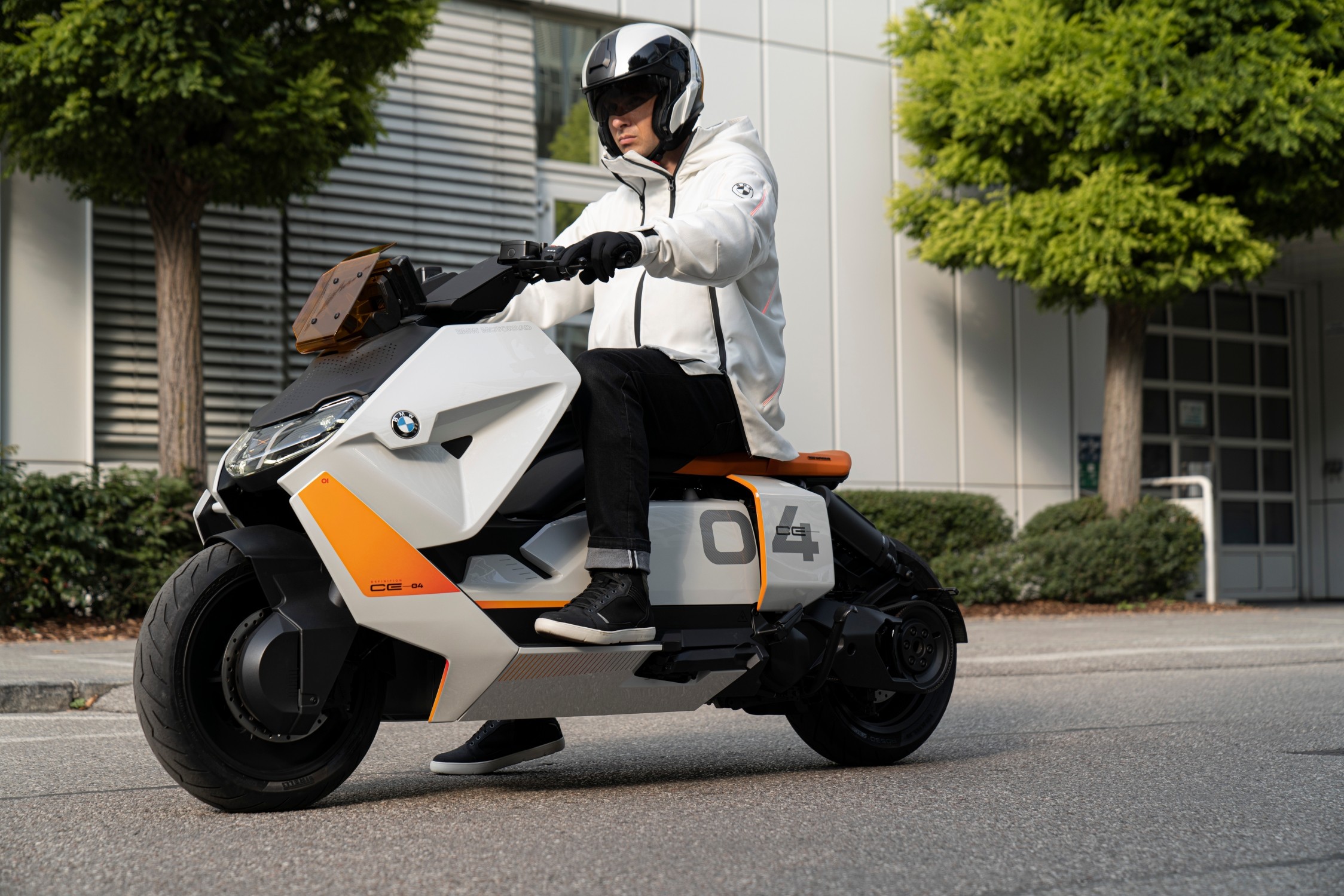 Futuristic BMW electric scooter ready for production, design filings show
