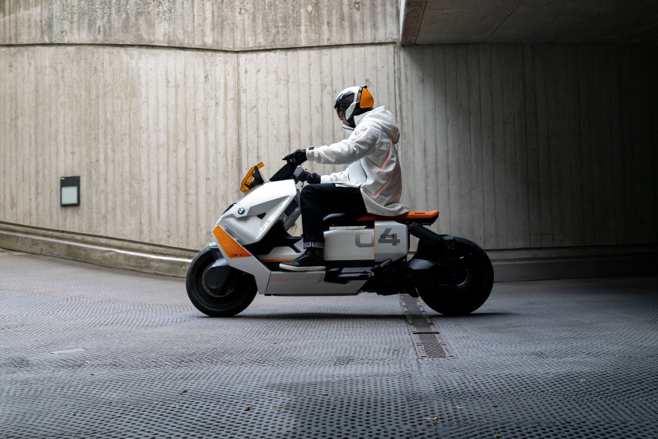 Futuristic BMW electric scooter ready for production, design filings show
