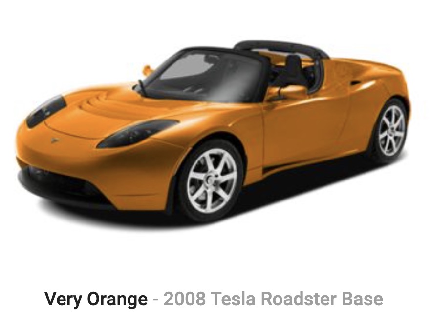 Tesla to launch 'special colors' for the new Roadster electric supercar ...
