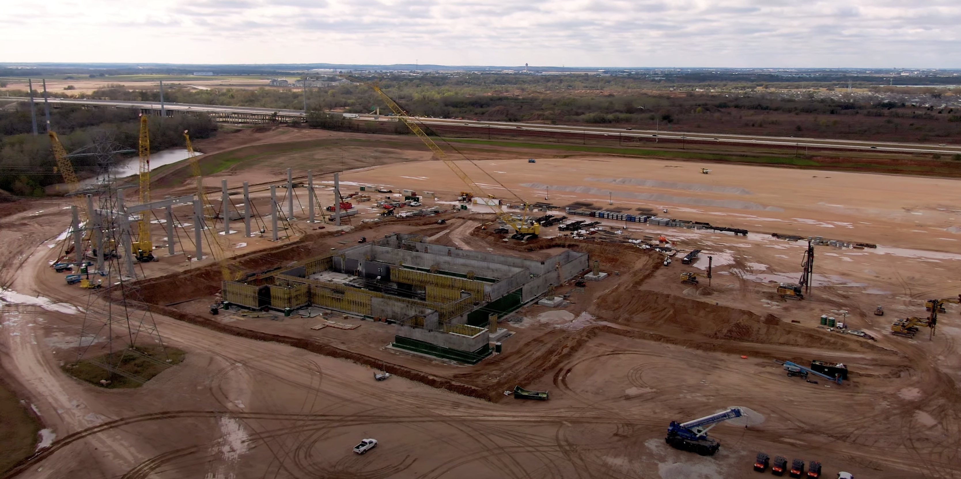 Tesla Gigafactory Texas starts to take shape in rush to increase Model ...