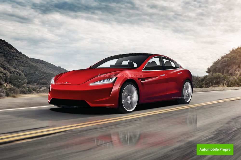 Tesla Model S refresh rendered based on new Roadster - Dope or Nope ...