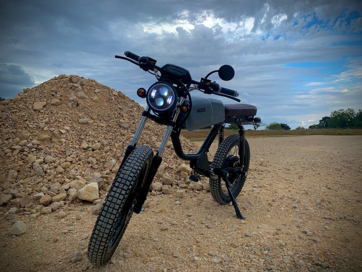 Huck Cycles adds electric motorcycles to its American-built electric mopeds