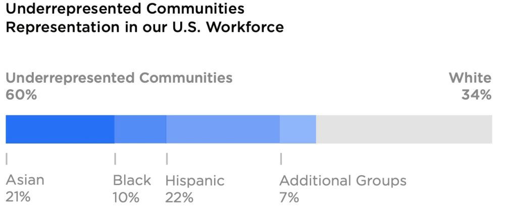 Tesla shows a diverse workforce mostly led by white men in first ...