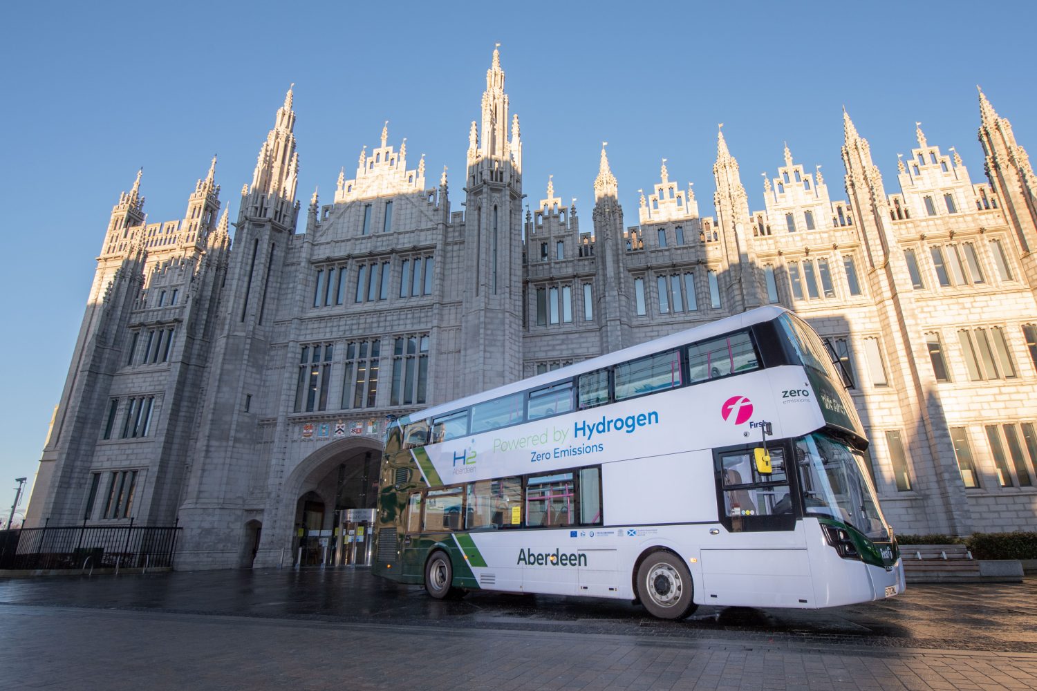 World s First Hydrogen Double Decker Buses Launch In Scotland Electrek World s First Hydrogen Double Decker Buses Launch In Scotland Electrek