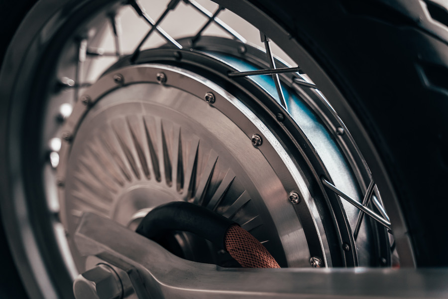 Closer look at motor behind the $5,000 SONDORS Metacycle electric ...