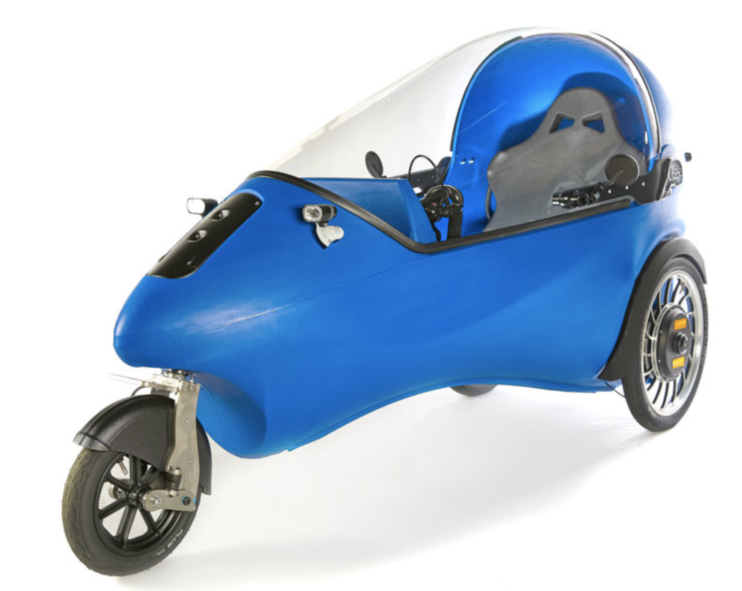 This micro EV is a tiny electric vehicle designed for cruising the city