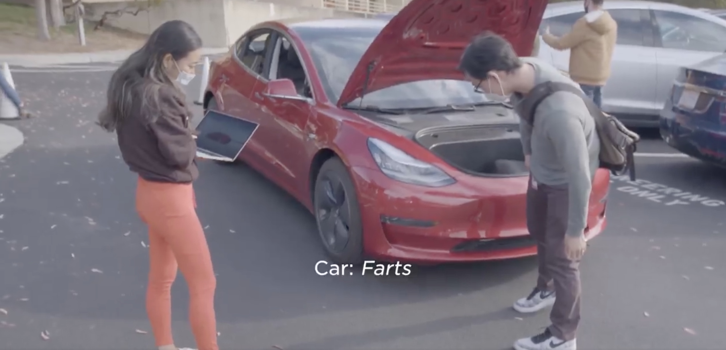Tesla releases behind-the-scenes look at testing of its fart machine ...