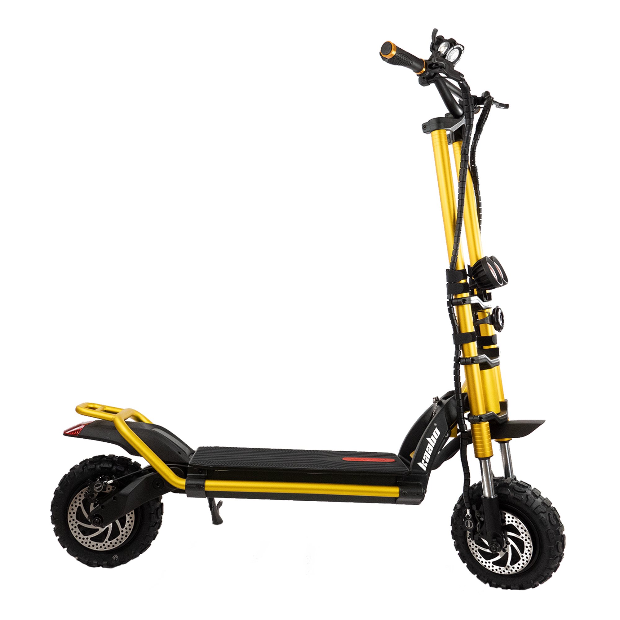 Meet the 60 mph Wolf King: A 6,000W full-suspension electric scooter