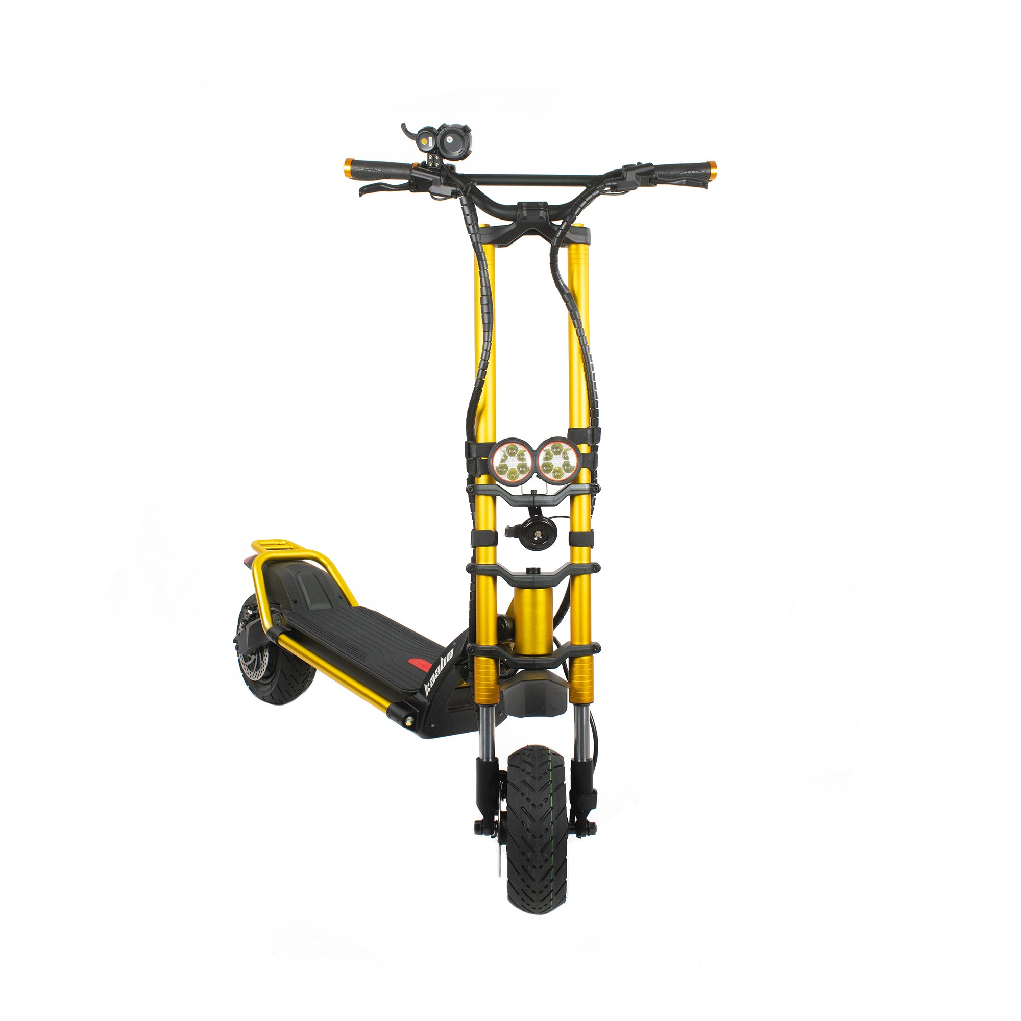 Meet the 60 mph Wolf King: A 6,000W full-suspension electric scooter